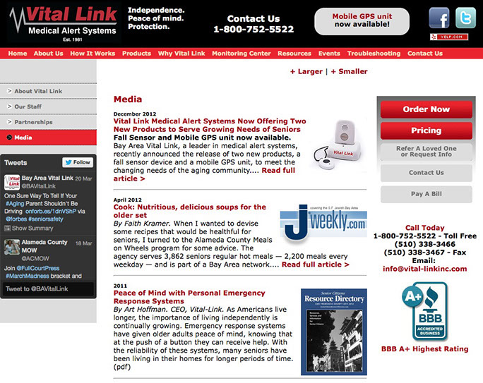 Vital Link Medical Alert Systems at Wilbur Pritt blog